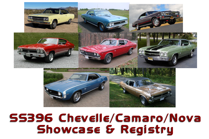 © SS 396 CHEVELLE/CAMARO/NOVA REGISTRY